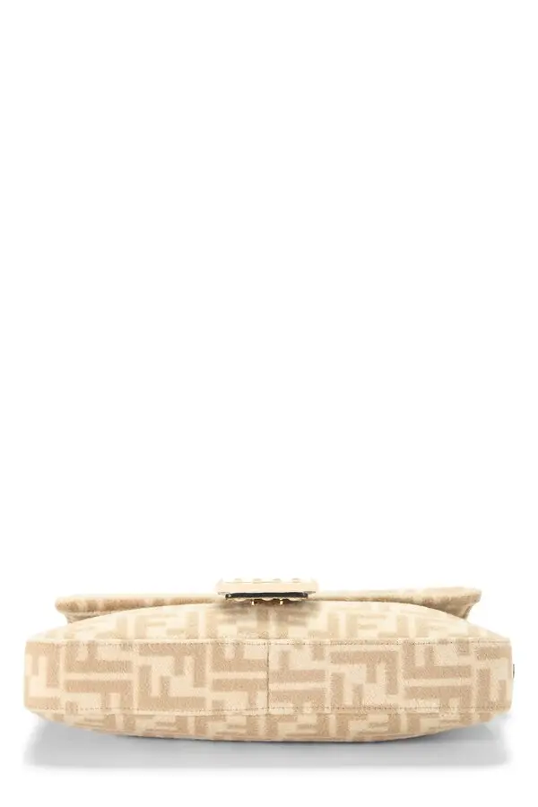 Fendi Selleria Wool Baguette Bag