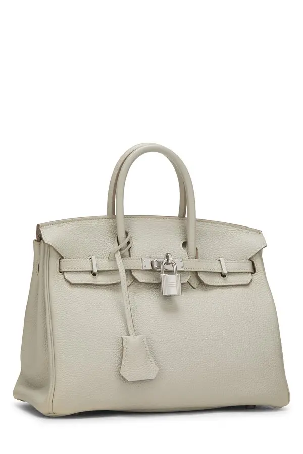 Hermès Gris Perle Togo Birkin 25