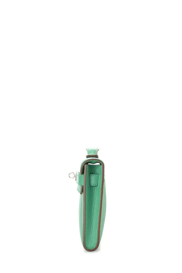 Hermès Kelly Cut Clutch - Green