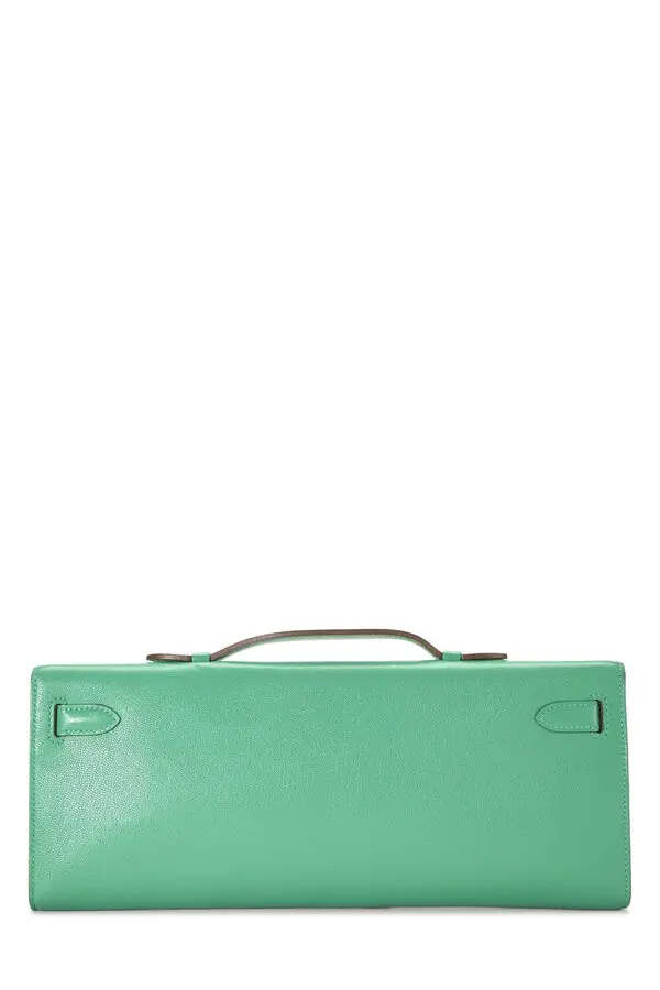 Hermès Kelly Cut Clutch - Green