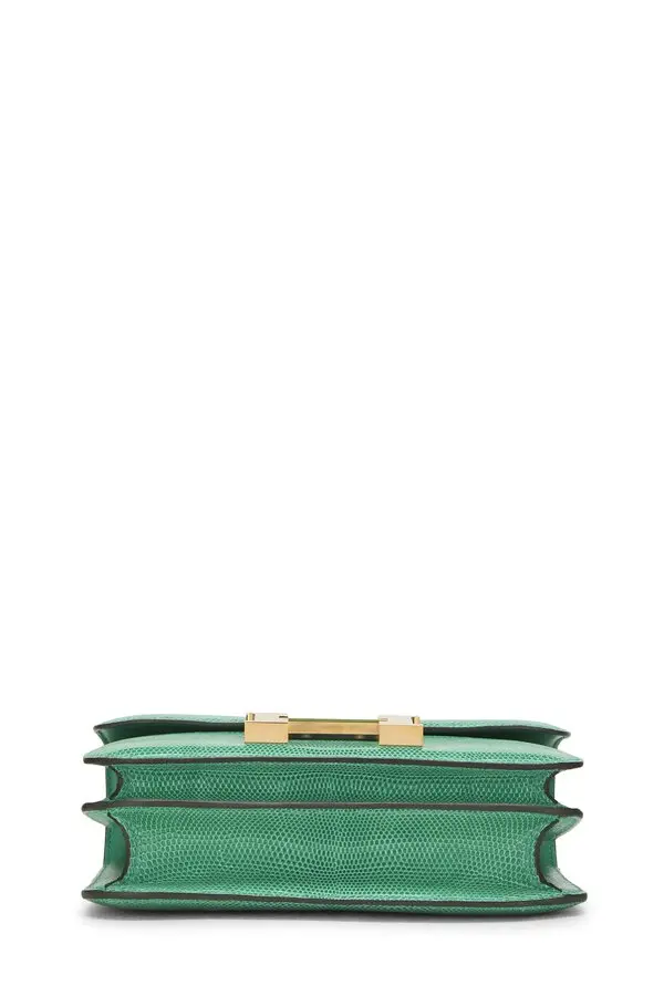 Hermès Menthe Lizard Constance 18