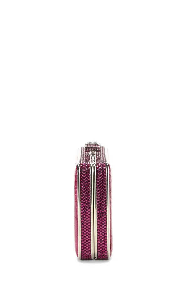 Judith Leiber Crocodile Minaudiere