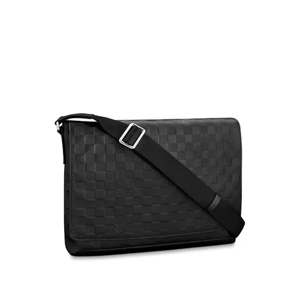 LOUIS VUITTON District Messenger Bag Damier Infini Mm - Onyx