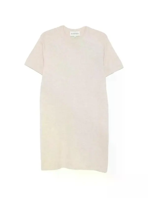 Eric Bompard Round-neck T-shirt Mini Dress - Neutrals