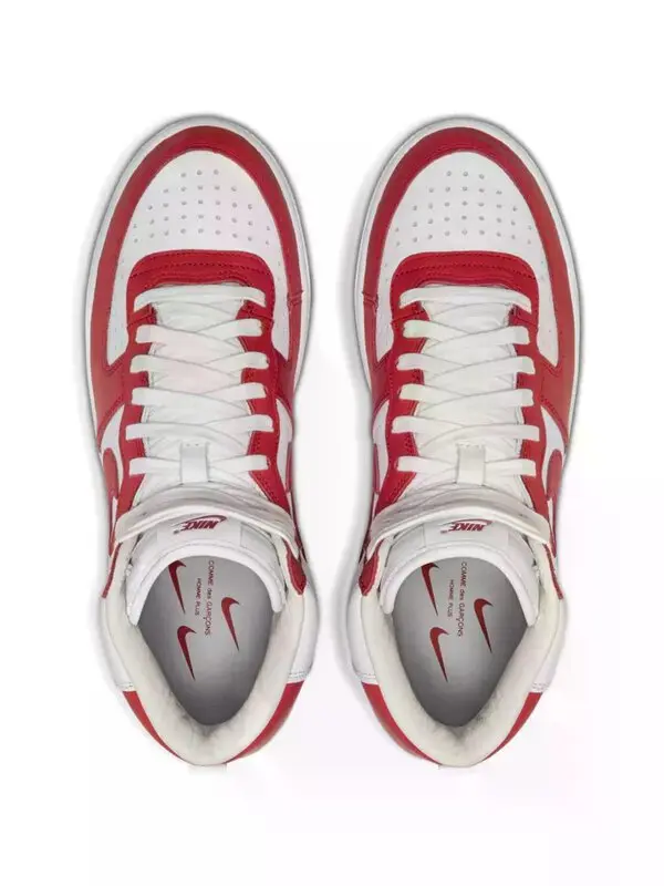 Nike X Comme Des Garçons Homme Plus Panelled Lace-up Sneakers