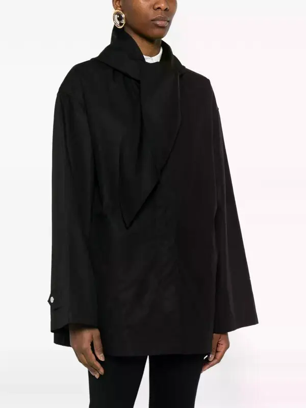 TOTEME Hooded Jacket - Black
