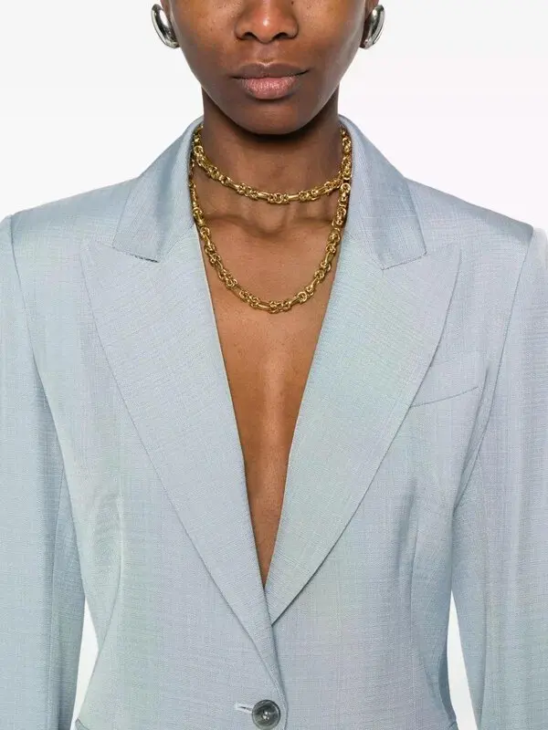 P.a.r.o.s.h Notched Single-breasted Blazer