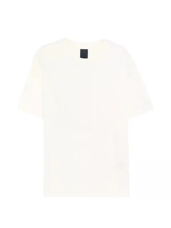 JUUN.J Beige Crew-neck T-shirt