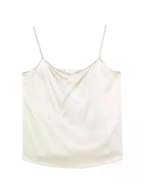 PANICALE Strap Blouse - Neutrals