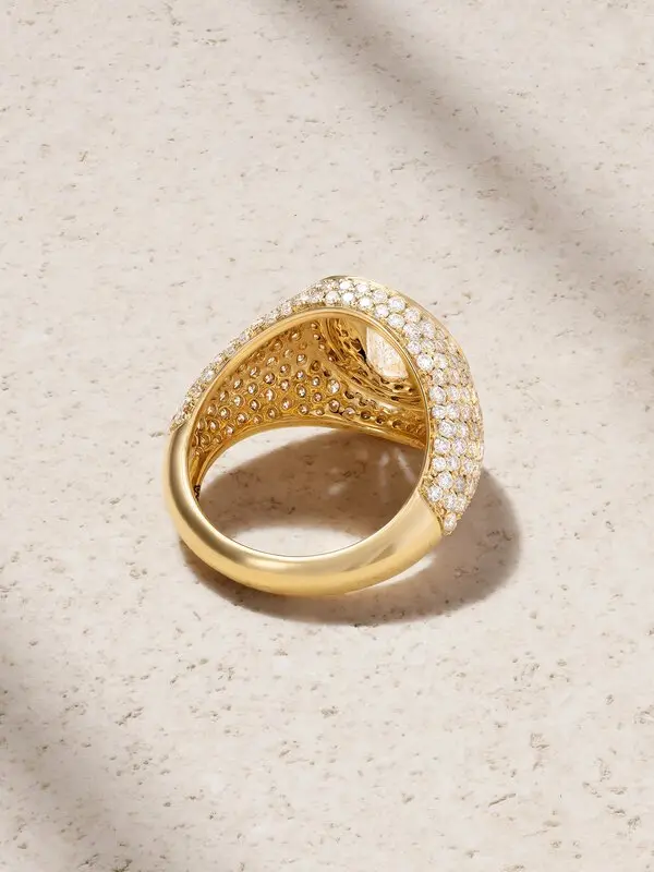 KAMYEN Kite 18-karat Diamond Ring