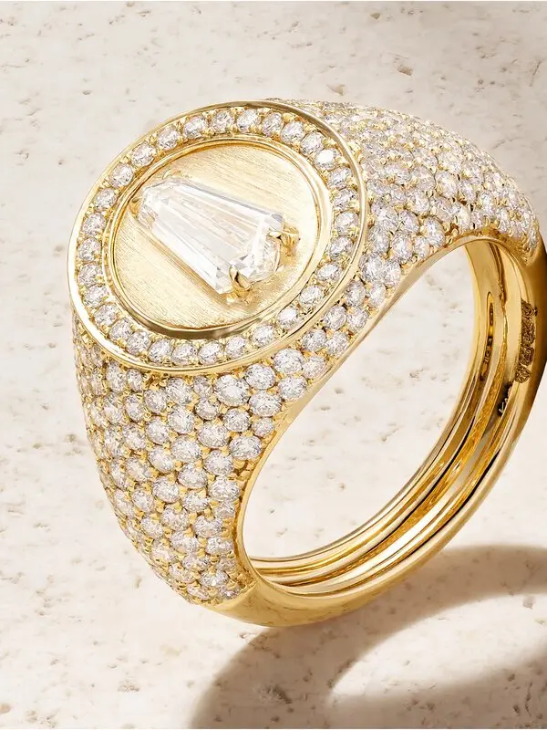 KAMYEN Kite 18-karat Diamond Ring
