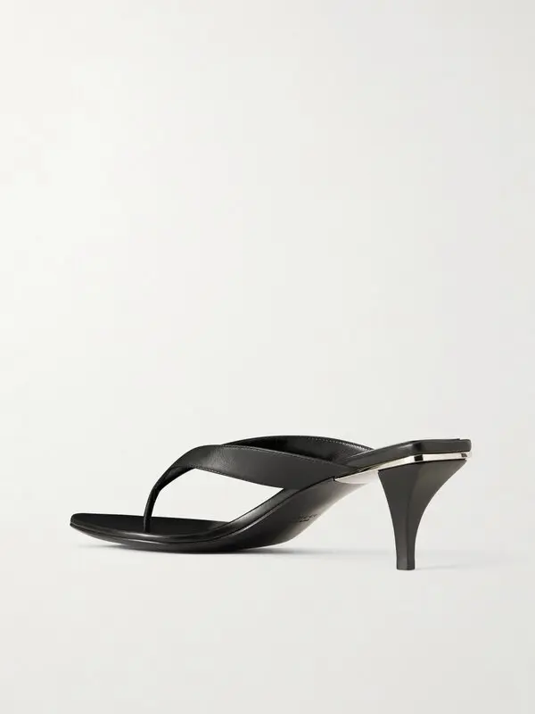 Gucci Vittoria Logo-embellished Thong Sandals