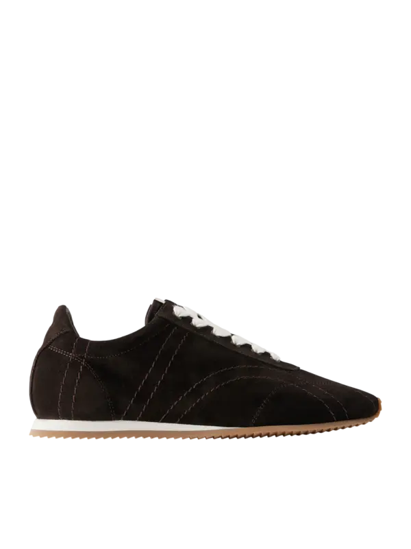 TOTEME Flex Suede Sneakers