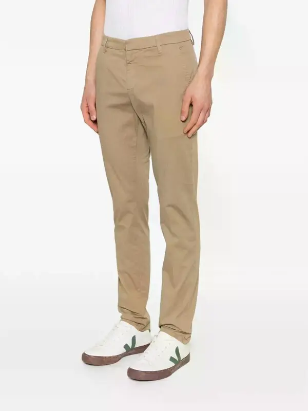 DONDUP Buttoned Trousers - Neutrals