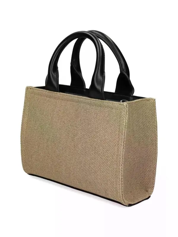 Moschino Logo-lettering Tote Bag - Neutrals