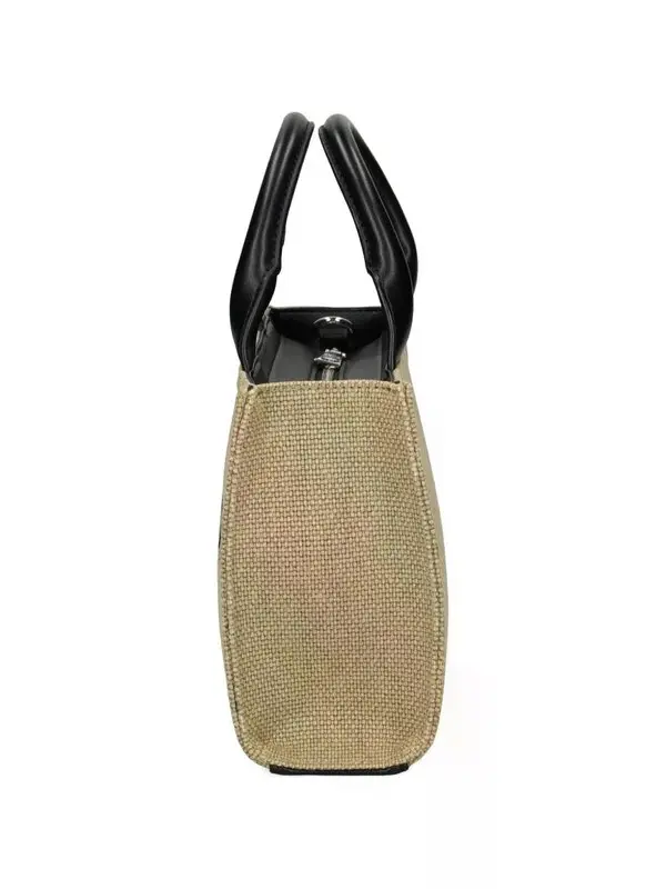 Moschino Logo-lettering Tote Bag - Neutrals