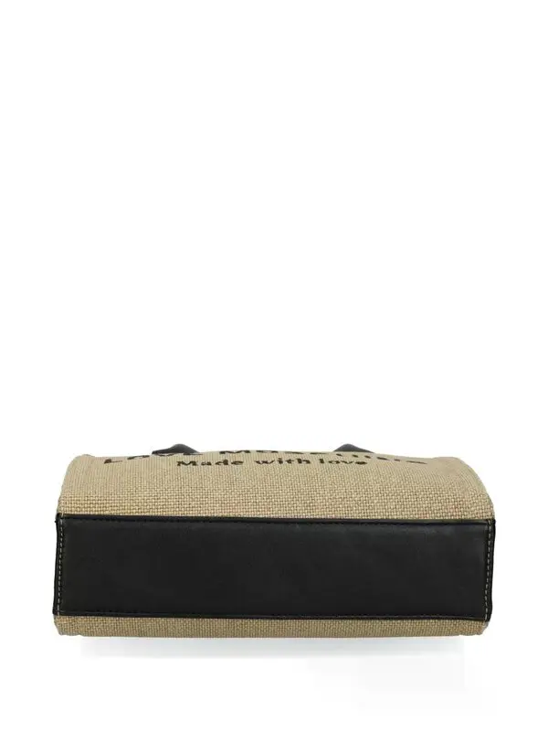 Moschino Logo-lettering Tote Bag - Neutrals