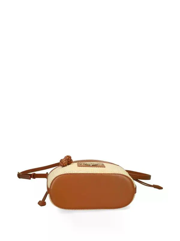 Moschino Woven Cross Body Bag