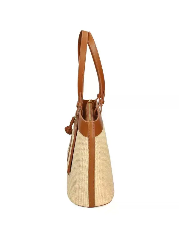 Moschino Contrasting-trim Tote Bag