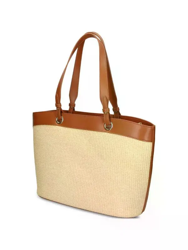 Moschino Contrasting-trim Tote Bag