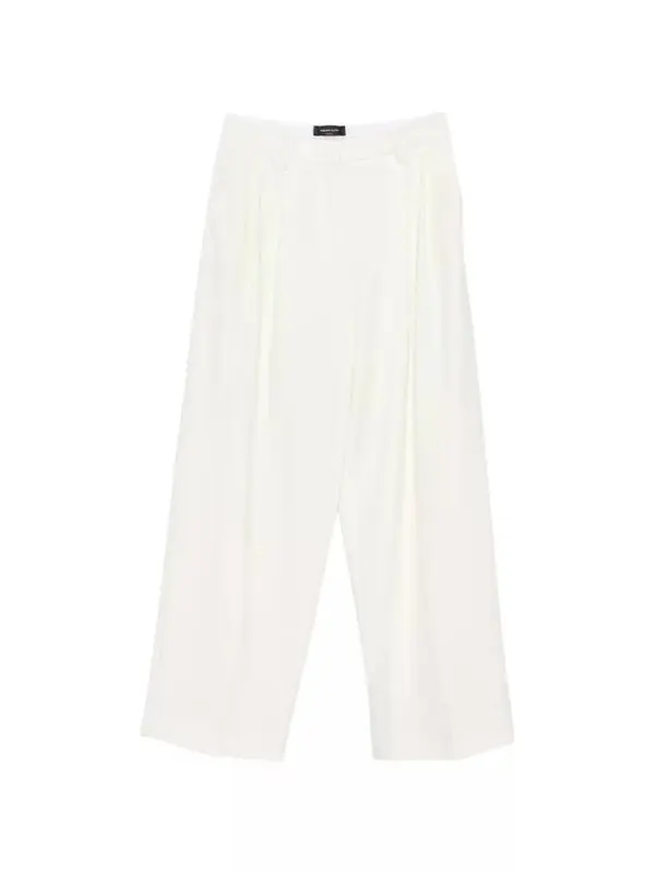 Fabiana Filippi Pleated Wide Leg Cropped Trousers