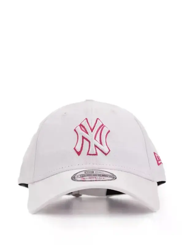 New Era Logo-detail Baseball Cap - Grey