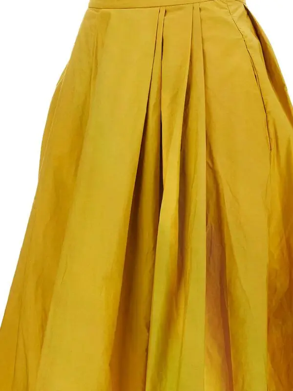 CASEY CASEY Pleated Midi Skirt