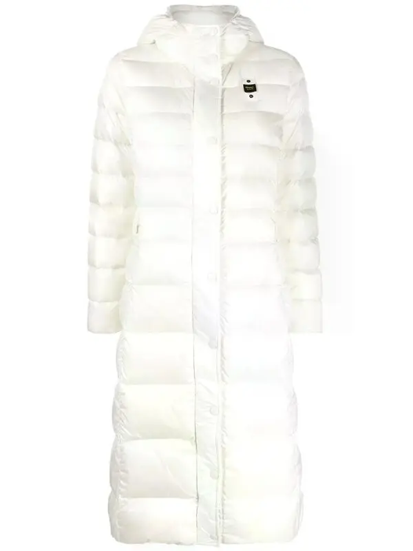 BLAUER. Padded Hooded Coat
