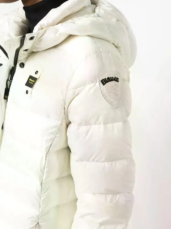BLAUER. Padded Hooded Coat