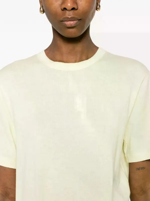 Eric Bompard T-shirt Dress - Yellow