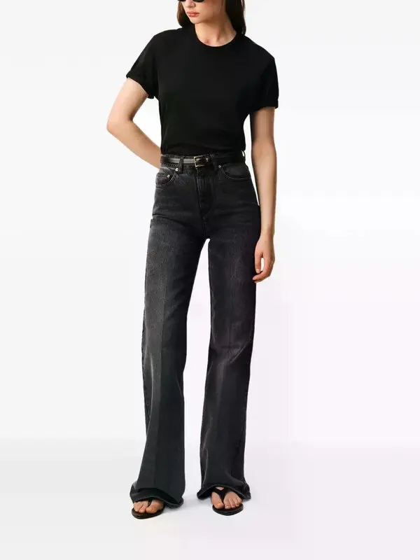 AMI Paris High-waist Flared Jeans
