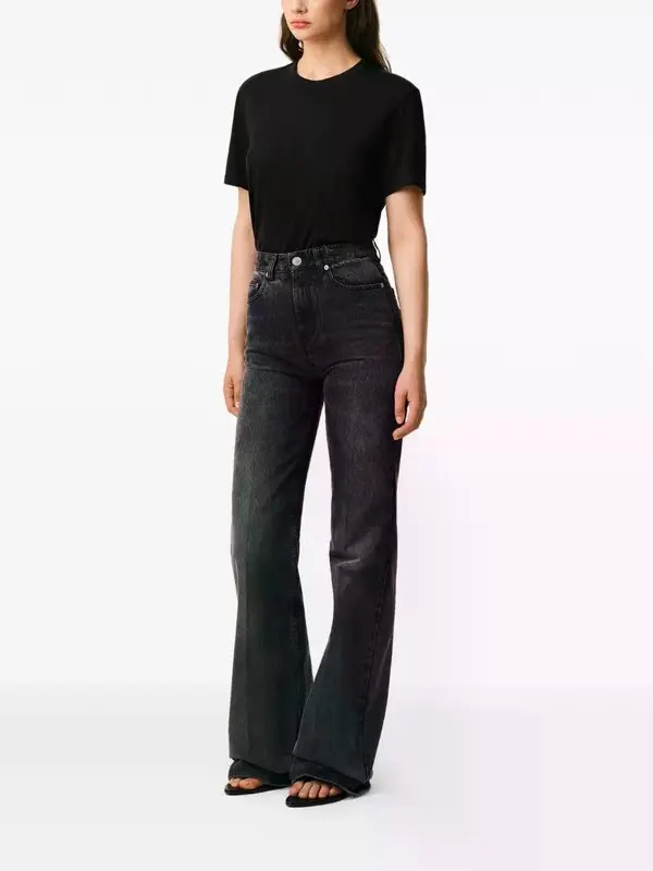 AMI Paris High-waist Flared Jeans