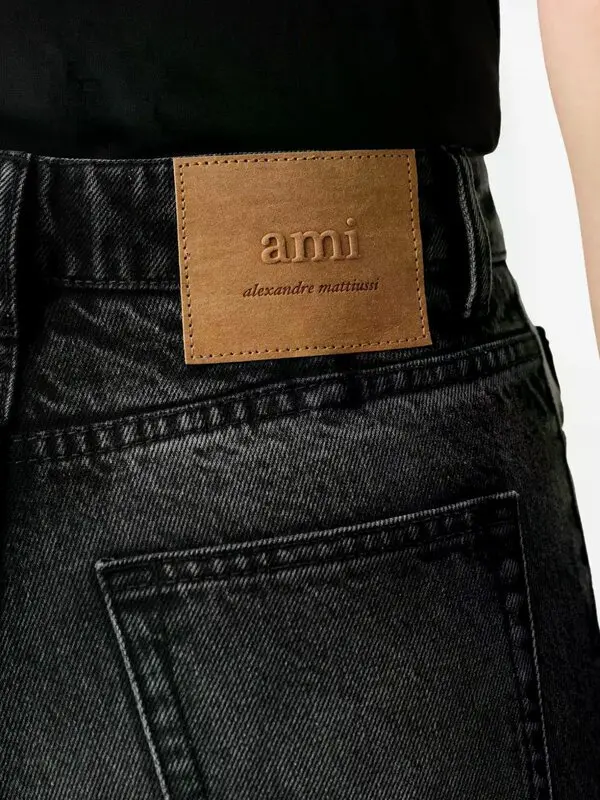 AMI Paris High-waist Flared Jeans