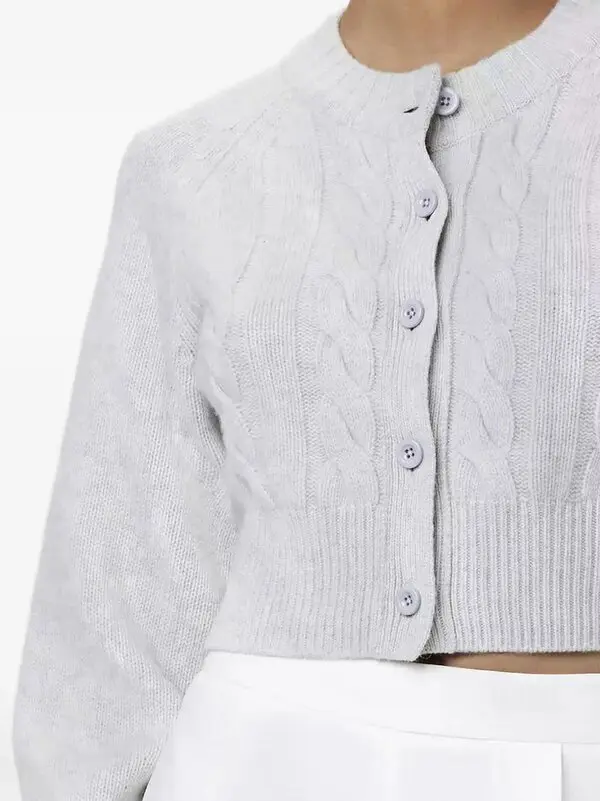 TOCCIN Rita Cable-knit Cardigan