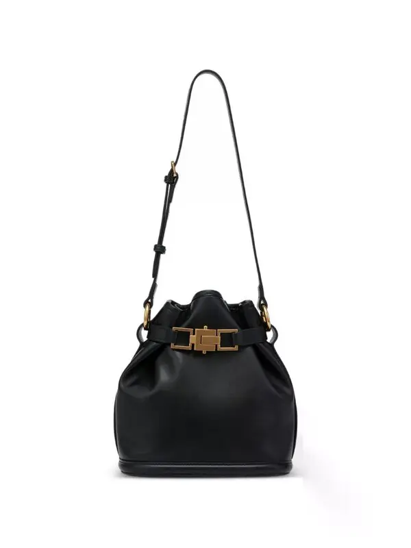 POTAMY Buckle Bag With Chain Strap