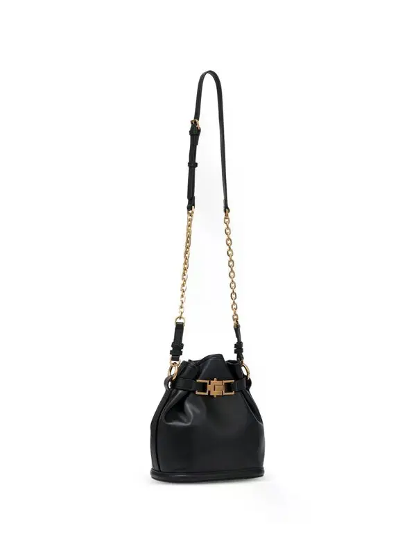 POTAMY Buckle Bag With Chain Strap