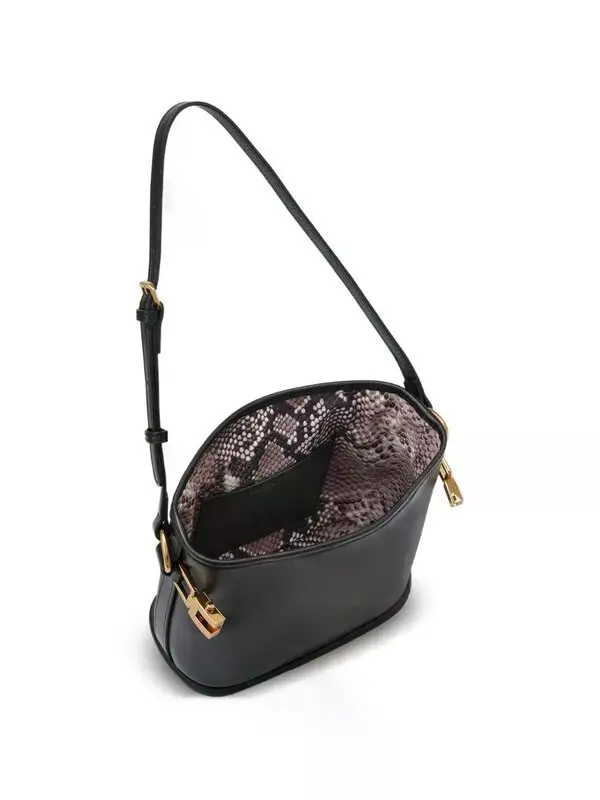 POTAMY Buckle Bag With Chain Strap