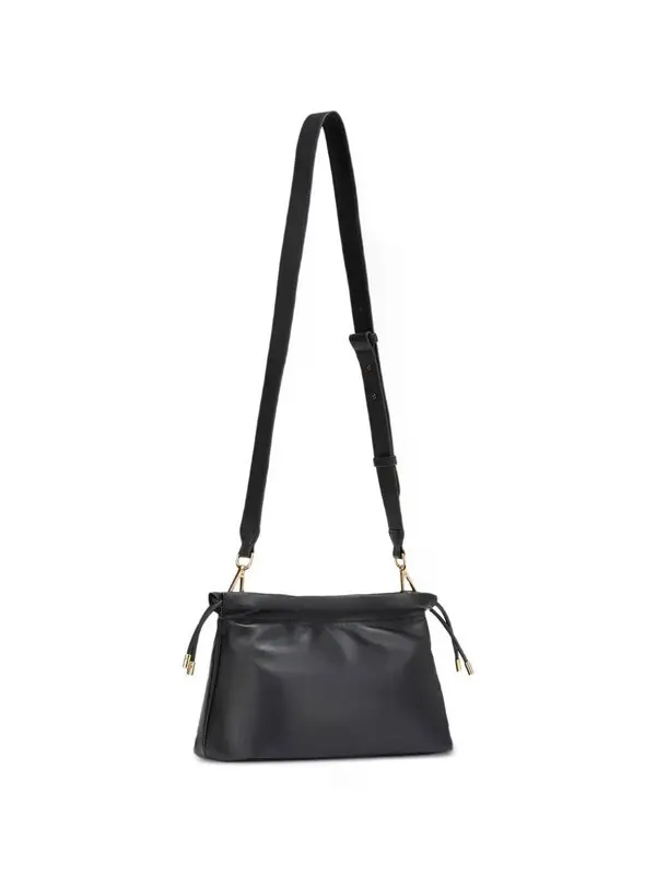 POTAMY Drawstring Leather Shoulder Bag