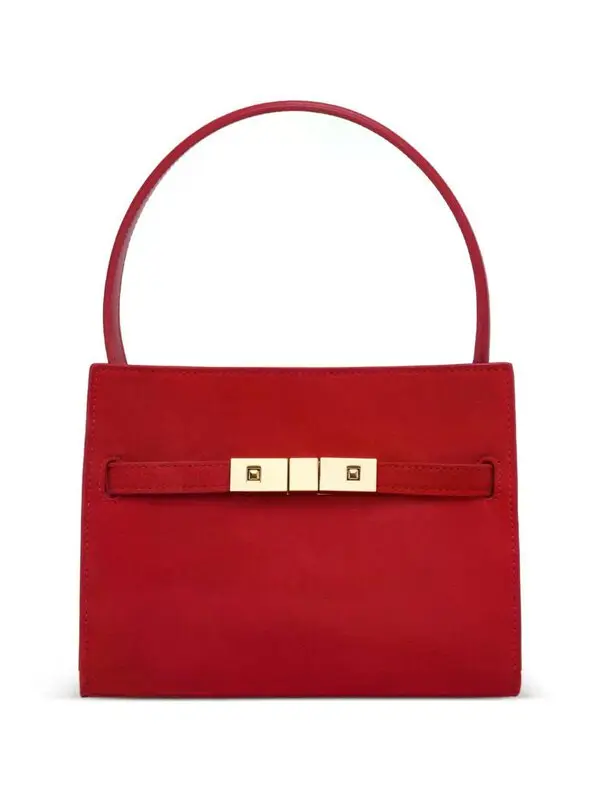 POTAMY Square-buckle Leather Mini Bag