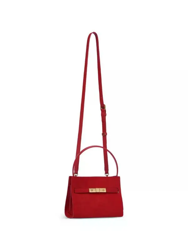 POTAMY Square-buckle Leather Mini Bag
