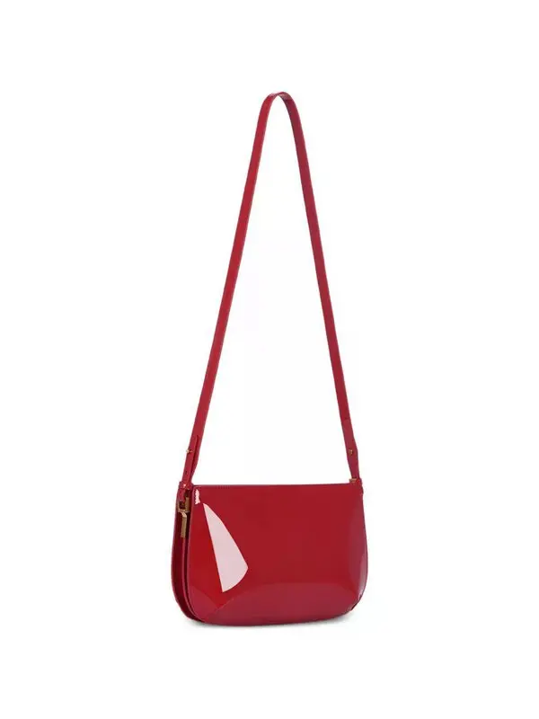 POTAMY Patent Leather Shoulder Bag - Red