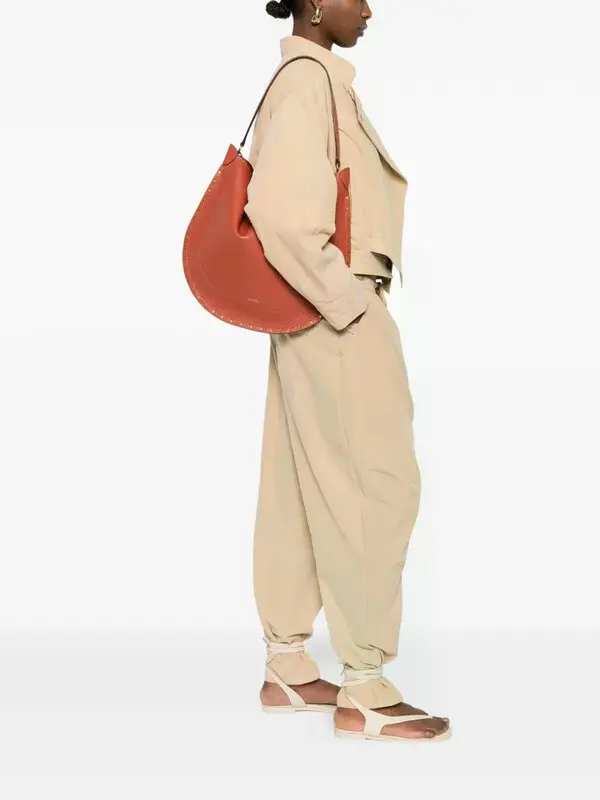 Isabel Marant Étoile Oskan Hobo Shoulder Bag - Red