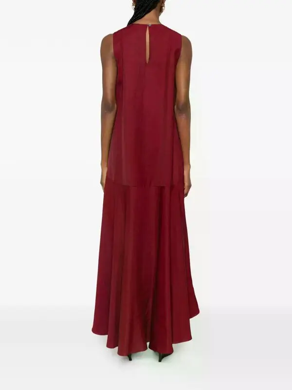 P.a.r.o.s.h Sleeveless Panelled Midi Dress