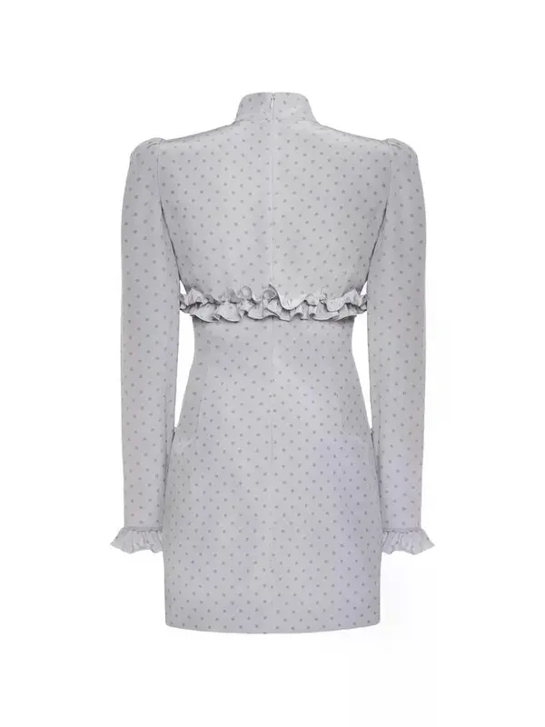 Alessandra Rich Ruffled-detail Mini Dress