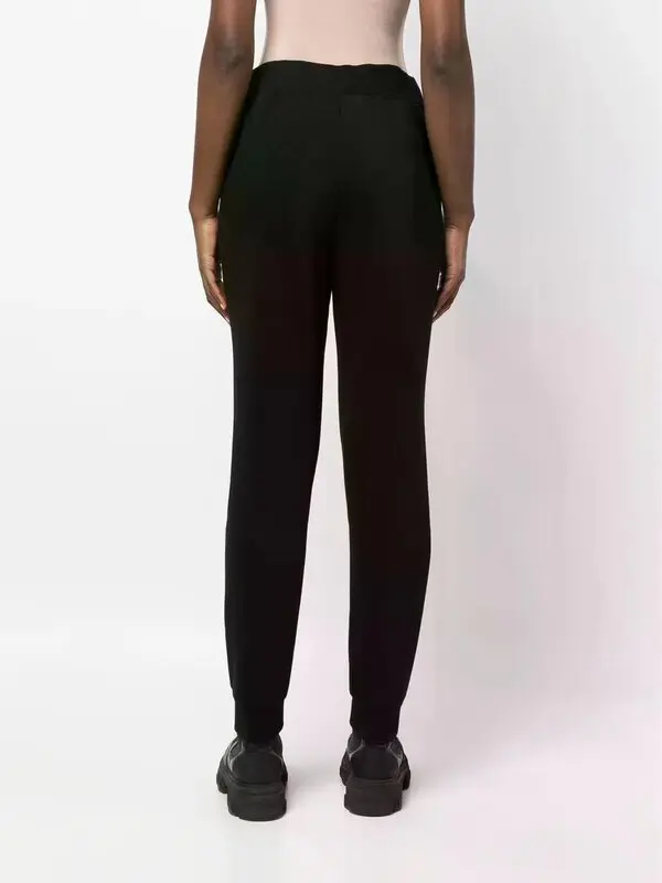 Karl Lagerfeld Monogram-rhinestone Track Pants