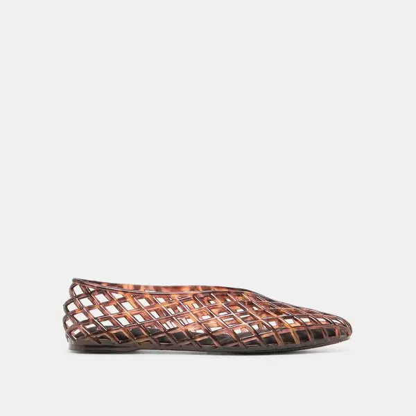 DOLCEVITA Jam Flats - Tortoise Jelly