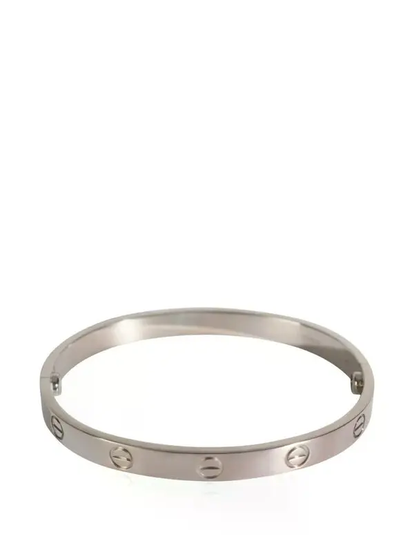 CARTIER Love White Gold Bracelet - Silver