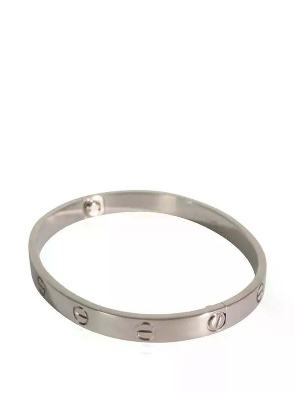 CARTIER Love White Gold Bracelet