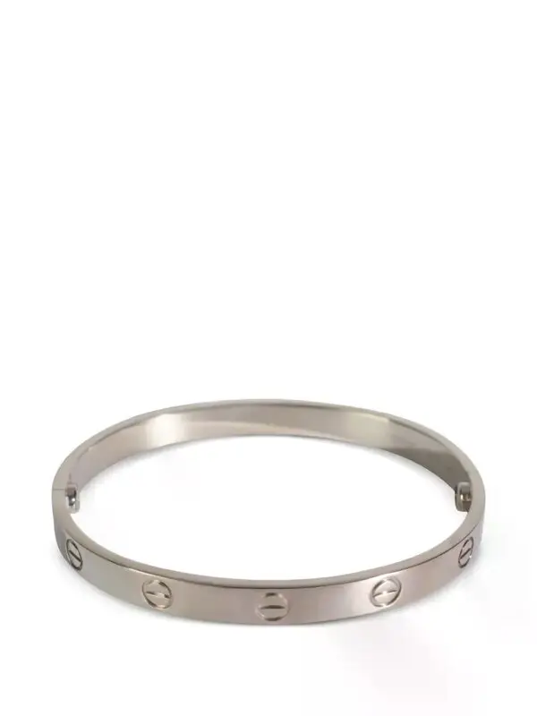 CARTIER Love White Gold Bracelet - Silver