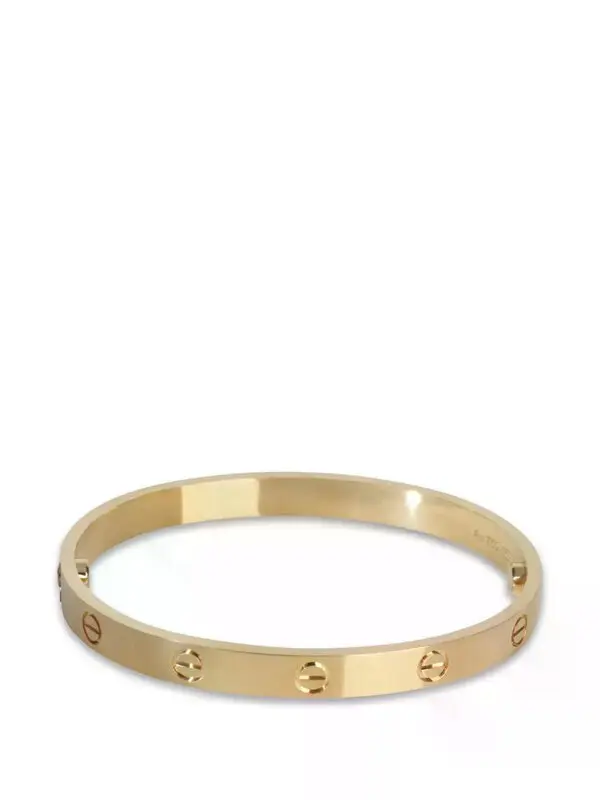 CARTIER Love Logo Detail Bracelet - Gold